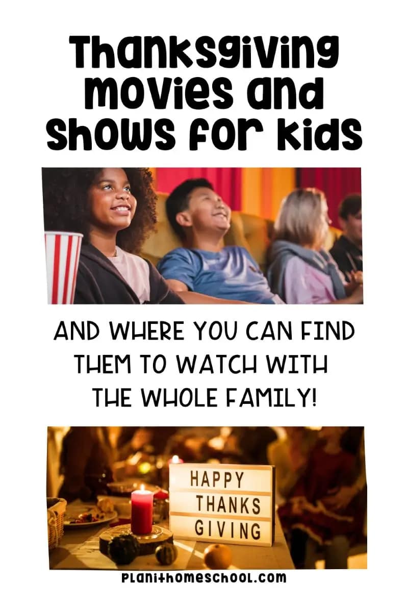 25 Thanksgiving Movies and Shows for Kids | PlanItHomeschool